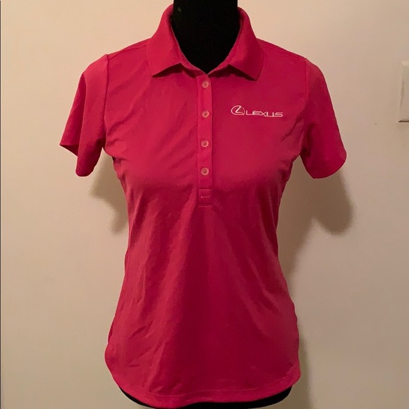 Nike | Tops | 3 Nike Golf Drifit Pink Tops Lexus Collectible S | Poshmark